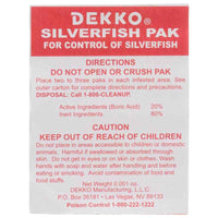 Dekko Silverfish Packs | Low Prices | DIY Pest Warehouse